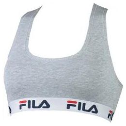 Bustier Fila "Bustier 1er Pack", Damen, Gr. XS, N-Gr, grau, Obermaterial: 95% Baumwolle CO. 5% Elasthan EL., BHs Bustier