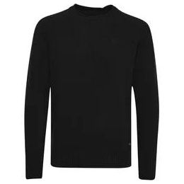 Strickfleece-Pullover INDICODE "Strickpullover IDTorin", Herren, Gr. XXL, schwarz, Obermaterial: 46% Baumwolle CO recyc.. 34% Baumwolle CO. 20% Polyester PES., Pullover