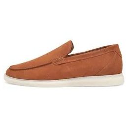 Loafer Henry Stevens "Elia L1", Herren, Gr. 45, braun (rotbraun), Leder, Schuhe Loafer