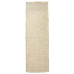 Teppich Heine HOME Gr. 1, beige, B:60cm H:14mm L:90cm, Wolle, Teppiche, Teppich