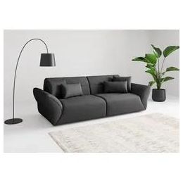 Sit & More Big-Sofa SIT & MORE "Dali", grau (dunkelgrau), B:300cm H:91cm T:116cm, 95% Polyester 5% Polyamid, Sofas, Big-Sofa