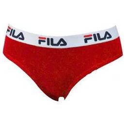 Slip Fila "Slip 1er Pack", Damen, Gr. S, rot, Obermaterial: 95% Baumwolle CO. 5% Elasthan EL., Unterhosen Slip