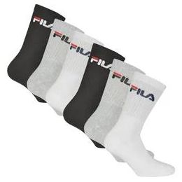 Kurzsocken Fila "Socken 3er Pack", Herren, Gr. 35-38, bunt (mehrfarbig), Obermaterial: 70% Baumwolle CO. 29% Polyester PES. 1% Elasthan EL., Socken