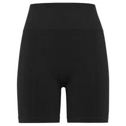 Shorts Plein Sport "Logo", Damen, Gr. XS, US-Gr&ouml;&szlig;en, schwarz (02, schwarz), Obermaterial: 53% Polyamid, 37% Polyester, 10% Elasthan, Hosen Shorts
