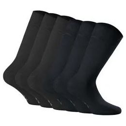 Kurzsocken Rohner Socks "Socken cotton II 6er Pack 6er Pack", Herren, Gr. 39-42, bunt (schwarz, marine), Obermaterial: 80% Baumwolle CO. 17% Polyamid PA. 3% Elasthan EL., Socken