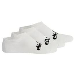 Sneakersocken Ellesse "Socken FRIMO NO SHOW SOCKS 3er Pack", Herren, Gr. 43-46, wei&szlig;, Obermaterial: 76% Baumwolle CO. 22% Polyester PES. 2% Elasthan EL., Socken Sneakersocken