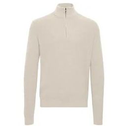 Troyer Blend "Stricktroyer BHCodford", Herren, Gr. XL, beige (oyster gray), Obermaterial: 100% Baumwolle CO., Pullover Troyer