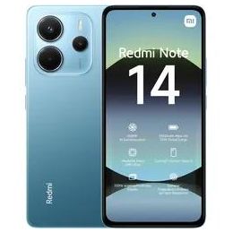 Xiaomi Smartphone "Redmi Note 14", blau, 128 GB, Mobiltelefone