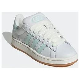 Sneaker Adidas ORIGINALS "CAMPUS 00S", Damen, Gr. 38,5, wei&szlig; (crystal wei&szlig;, core wei&szlig;, halo mint), Leder, Synthetik, Schuhe Sneaker