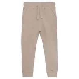 Sweathose EN FANT "Sweathose ENSweatpants", M&auml;dchen, Gr. 104, N-Gr, grau (shadow gray), Web, Obermaterial: 95% Baumwolle CO. 5% Elasthan EL., unifarben, regular fit, Hosen Sweathose