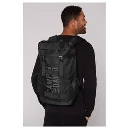 Cityrucksack CAMP DAVID, Herren, schwarz, Kunstfaser, Rucks&auml;cke Cityrucksack