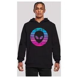 Kapuzenpullover F4NT4STIC "Alien Kopf", Herren, Gr. 5XL, schwarz, Obermaterial: 65% Baumwolle, 35% Polyester, slim fit, Pullover Kapuzenpullover, Premium Qualit&auml;t