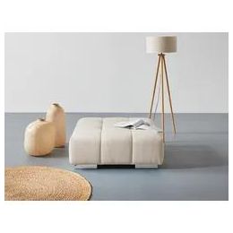 Hocker COTTA "Orion", beige, B:103cm H:42cm T:103cm, 100% Polyester, Hocker, Hocker
