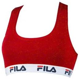 Bustier Fila "Bustier 1er Pack", Damen, Gr. XS, N-Gr, rot, Obermaterial: 95% Baumwolle CO. 5% Elasthan EL., BHs Bustier