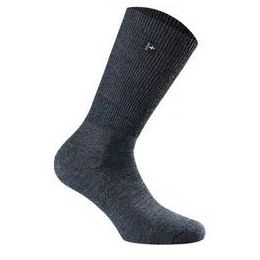 Kurzsocken Rohner SOCKS "Socken 1er Pack", Herren, Gr. 39-41, blau, Obermaterial: 42% Wolle mw. 41% Polyamid PA. 15% Polypropylen PP. 2% Elasthan EL., Socken