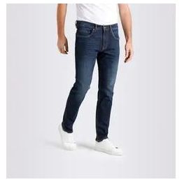 Straight-Jeans MAC "Arne Pipe", Herren, Gr. 31, L&auml;nge 34, blau (dunkelblau), Denim/Jeans, Obermaterial: 90% Baumwolle, 8% Elastomultiester, 2% Elasthan, Jeans Straight-Jeans
