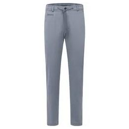 Chinohose Bugatti, Damen, Gr. 34, L&auml;nge 32, grau (240, grau), 88% Polyester, 8% Viskose, 4% Elasthan, unifarben, slim fit, Hosen Chinohose, mit Kordelzug