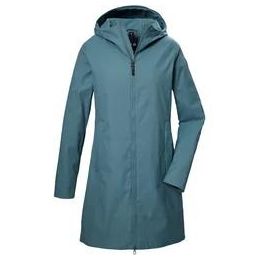 Parka "GS 57 WMN PRK", Damen, Gr. 44, gr&uuml;n (jade), Obermaterial: 100% Polyester;Futter: 100% Polyester, G.I.G.A. DX BY KILLTEC, Jacken Parka, Damenparka im urbanen Look, wind- und wasserdicht, atmungsaktiv