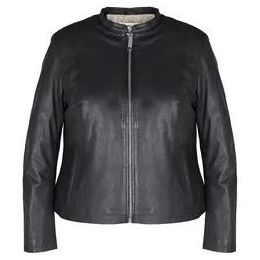 Lederjacke Maze "42023147", Damen, Gr. 46, schwarz, Obermaterial: 100% Lammleder. Futter: 100% Viskose. &Auml;rmelfutter: 100% Polyester, Jacken