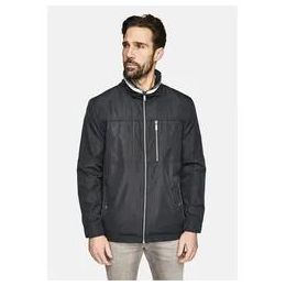 Outdoorjacke Cabano "Ultralight", Herren, Gr. 56, schwarz, 100% Polyester, unifarben, normal, hoch geschlossener Ausschnitt, Jacken Outdoorjacke, mit verstellbaren &Auml;rmelabschl&uuml;ssen
