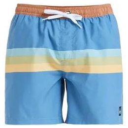 Boardshorts Quiksilver "Everyday Straight 15", Herren, Gr. M, blau (coronet blau retro stripe), Obermaterial: 100% Microfaser;, Hosen
