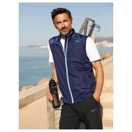 Funktionsjacke Catamaran, Herren, Gr. 50, bunt (marine, t&uuml;rkis), 100% Polyester, Einsatz:90% Polyester, 10% Elasthan, unifarben, Jacken Funktionsjacke