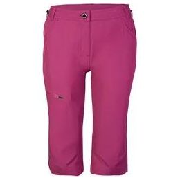 Caprihose Killtec "KOS 4 WMN PNTS", Damen, Gr. 40, Normalgr&ouml;&szlig;en, rot (weinrot), Obermaterial: 92% Polyester, 8% Elasthan, Hosen Caprihose, Wasserabweisende, schnelltrocknende Caprihose mit Comfort-Stretch