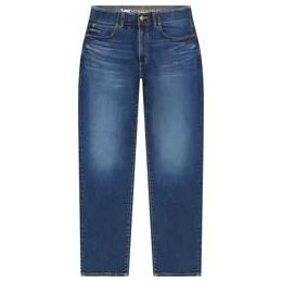 Straight-Jeans Lee "Extreme Motion", Herren, Gr. 32, L&auml;nge 34, midmoor, Denim/Jeans, Obermaterial: 71% Baumwolle, 28% Polyester, 1% Elasthan, normal lang, Jeans Straight-Jeans, Extreme Motion Stretchware