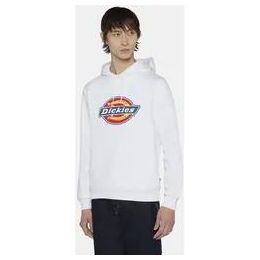 Kapuzensweatshirt Dickies "Dickies Workwear Sweatshirt ICON LOGO HOODIE", M&auml;dchen, Gr. XL, wei&szlig;, Obermaterial: 60% Baumwolle, 40% Polyester, Sweatshirts