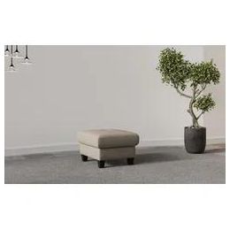 Polsterhocker Home Affaire "Varese", grau (taupe), B:77cm H:49cm T:67cm, 95%Polyester 5%Polyamid, Hocker, Polsterhocker