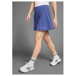 Tennisrock FAYN SPORTS, Damen, Gr. 42, blau (navy), Jersey, Obermaterial: 77% Polyester, 23% Elasthan, mini, R&ouml;cke, mit Innenshorts