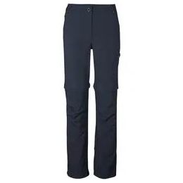 Zip-off-Hose Killtec "KOS 187 KG WMN PNTS", Damen, Gr. 20, Kurzgr&ouml;&szlig;en, blau (nachtblau), Obermaterial: 92% Polyester, 8% Elasthan, Hosen, Abzippbare Funktionshose mit Komfort-Stretch, schnelltrocknend