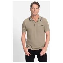 Kurzarmshirt Catamaran "Kurzarm-Poloshirt", Herren, Gr. 48/50, beige (sesam), 100% Baumwolle, unifarben, Shirts