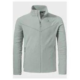 Sch&ouml;ffel Fleecejacke SCH&Ouml;FFEL "Fleece Jk Style Qutang MNS", Herren, Gr. 56, grau (9205, grau), Oberstoff: 100% Polyester, regular fit, hoch geschlossener Ausschnitt, Jacken Fleecejacke