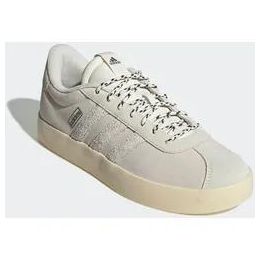 Sneaker Adidas SPORTSWEAR "VL COURT 3.0", Herren, Gr. 39, sanftes wei&szlig;, sanftes wei&szlig;, ivory, Baumwolle, Leder, Textil, Schuhe Sneaker, inspiriert vom Design des Adidas samba