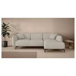 Ecksofa "Adelita mit Ottomane links oder rechts bestellbar, B/H/T 270/97/168", beige (creme), B:269cm H:97cm T:168cm, 100% Polyester, LeGer Home by Lena Gercke, Sofas, Ecksofa, L-Form mit Wellenunterfederung, enth&auml;lt 2 Zierkissen