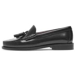 Loafer Henry Stevens "Hunter W PL", Damen, Gr. 38, schwarz, Kalbsleder, Schuhe Loafer