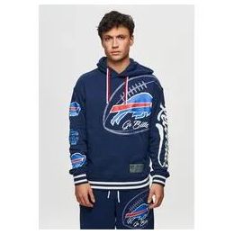 Kapuzensweatshirt Recovered "NFL Bills Go Bills", Herren, Gr. 3XL, blau, 100% Baumwolle, bedruckt, normal, ohne Ausschnitt, Sweatshirts, f&uuml;r Buffalo Bills-Fans