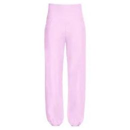 Sporthose WINSHAPE "Functional Light and Comfort Wide Leg Pants CUL102LC", Damen, Gr. L, Normalgr&ouml;&szlig;en, rosa (lavender rose), 85% Polyester, 15% Elasthan, Hosen Sporthose, mit Gummizug