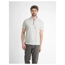 Poloshirt Lerros "Herren Poloshirt mit Rei&szlig;verschlusskragen", Herren, Gr. XXL, wei&szlig; (broken wei&szlig;), 100% Baumwolle, ohne Ausschnitt, Shirts