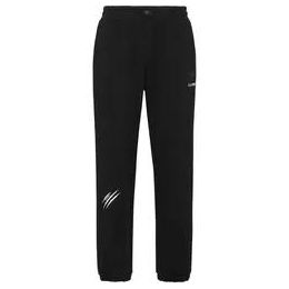 Jogginghose Plein Sport "Scratch", Damen, Gr. M, US-Gr&ouml;&szlig;en, schwarz (02, schwarz), Obermaterial: 87% Baumwolle, 13% Polyester, Hosen Jogginghose