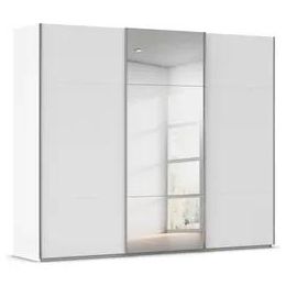Schwebet&uuml;renschrank Rauch "Kleiderschrank Schrank Garderobe Schlafzimmerschrank CONTIDO", wei&szlig; (alpinwei&szlig;), B:271cm H:223cm T:68cm, Holzwerkstoff, Schr&auml;nke, Schwebet&uuml;renschrank, aus hochwertigem Material in 6 Breiten 2 Griff-Farben MADE IN GERMANY