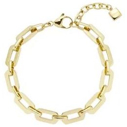 Armband Leonardo "Orfea", gold (gelbgoldfarben), Armb&auml;nder, Damen, 21cm, Edelstahl, Armband