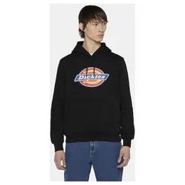 Kapuzensweatshirt Dickies "Dickies Workwear Sweatshirt ICON LOGO HOODIE", M&auml;dchen, Gr. M, schwarz, Obermaterial: 60% Baumwolle, 40% Polyester, Sweatshirts