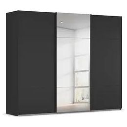 Schwebet&uuml;renschrank Rauch "Kleiderschrank Schrank Garderobe Schlafzimmerschrank CONTIDO", schwarz, B:271cm H:223cm T:68cm, Holzwerkstoff, Schr&auml;nke, Schwebet&uuml;renschrank, aus hochwertigem Material in 6 Breiten 2 Griff-Farben MADE IN GERMANY