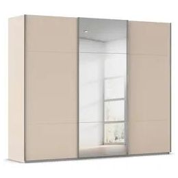 Schwebet&uuml;renschrank Rauch "Kleiderschrank Schrank Garderobe Schlafzimmerschrank CONTIDO", beige (beige (champagner)), B:271cm H:223cm T:68cm, Holzwerkstoff, Schr&auml;nke, Schwebet&uuml;renschrank, aus hochwertigem Material in 6 Breiten 2 Griff-Farben MADE IN GERMANY