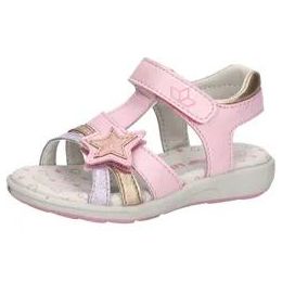 Sandale Lico "Sandale Rinara V", M&auml;dchen, Gr. 34, rosa, Leder, Schuhe Sandale
