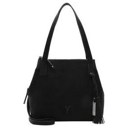 Shopper SURI FREY "Shopper SFY Romy", Damen, Gr. B/H/T: 35cm x 31cm x 14cm 0, schwarz (schwarz 100), Polyurethan, Taschen Shopper