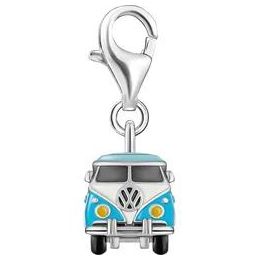 Charm-Einh&auml;nger Thomas Sabo "Charm Hippie-Bus bunt", silber (silberfarben), Charms, Damen, Silber 925 (recycelt)