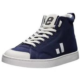 Sneaker Ethletic "Active Hi Cut", Herren, Gr. 41, blau (ocean blau, just wei&szlig;), Obermaterial: 100% Baumwolle; Futter: 100% Baumwolle; Decksohle: 100% Baumwolle; Sohle: 100% Naturkautschuk, Schuhe Sneaker, Keine Angabe